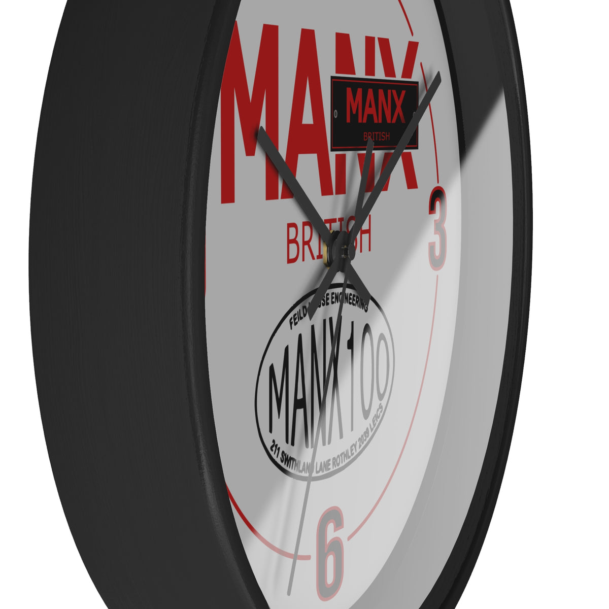 Vintage Karting Manx 100 British Kart Racing Engine Wall Clock – Kart ...