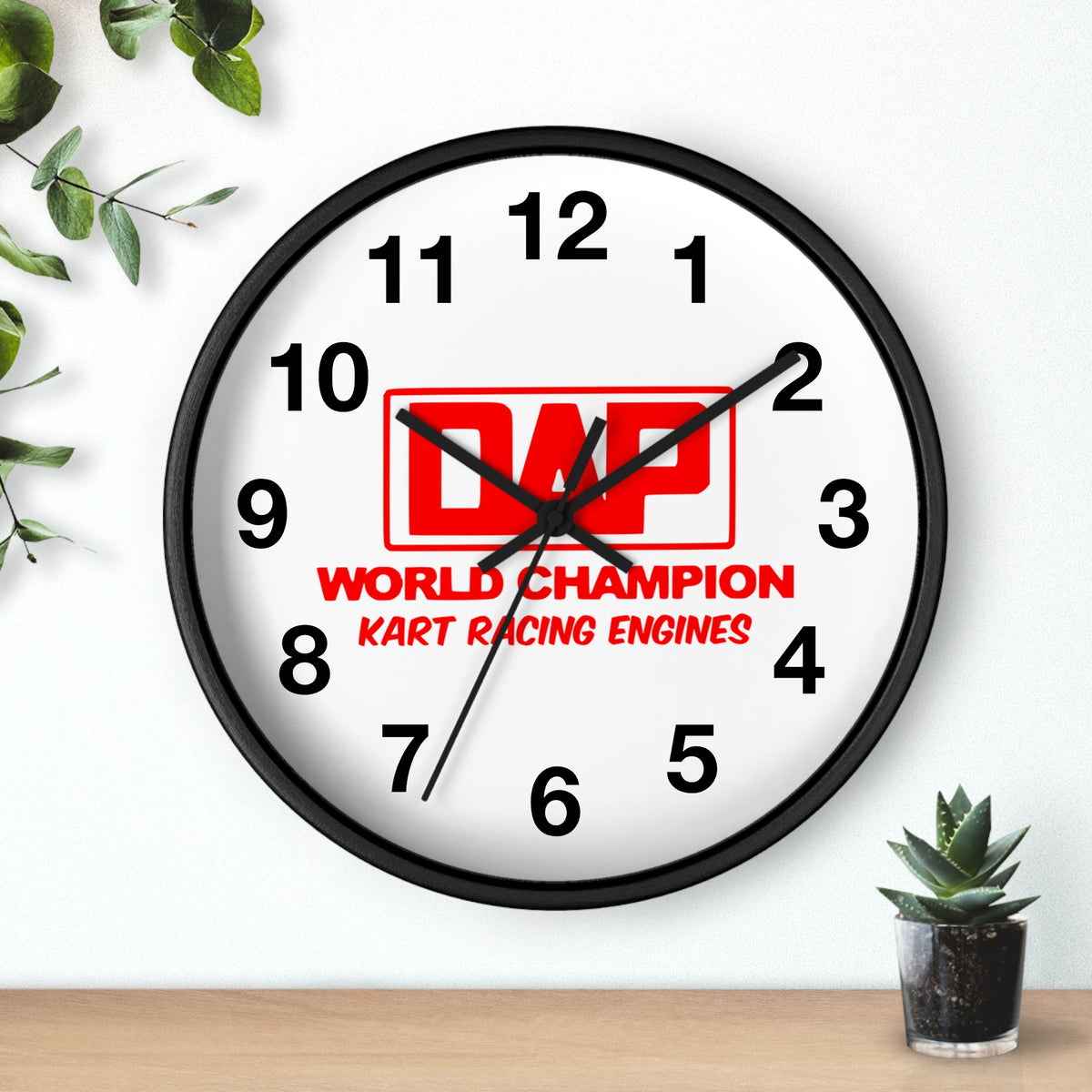 Vintage Karting DAP World Champion Kart Racing Engines Wall Clock ...