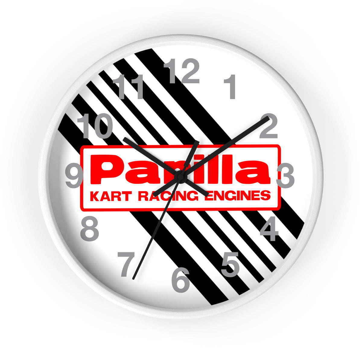 Parilla Kart Racing Engines Wall Clock – Kart Racers Speed Shop