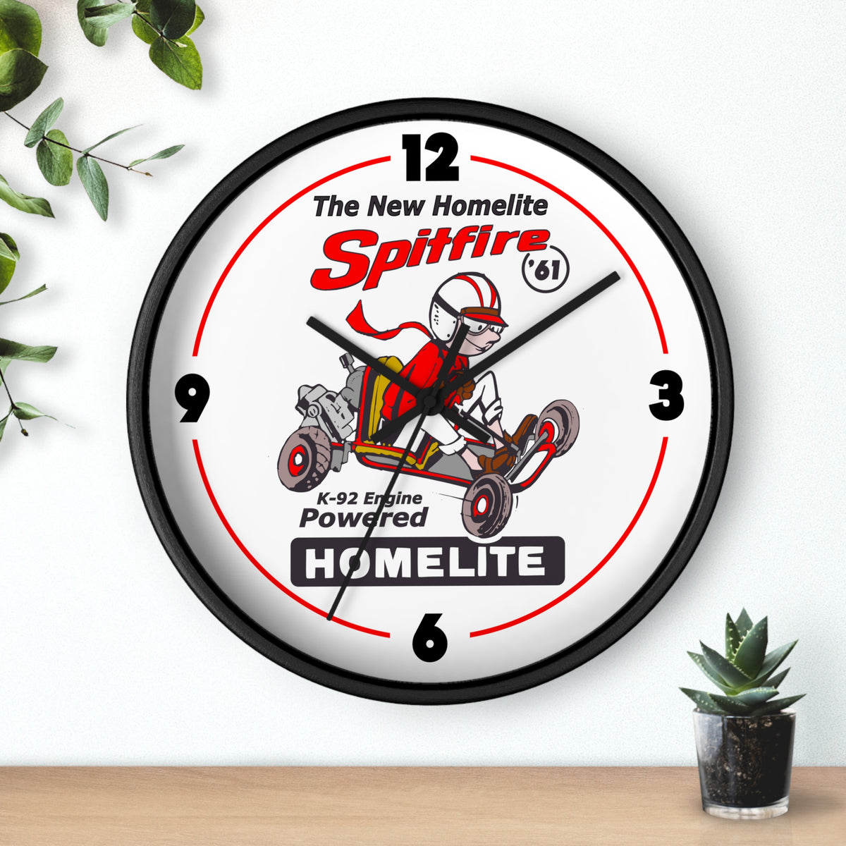 Vintage Karting Homelite Spitfire '61 Go Kart Wall Clock – Kart Racers ...