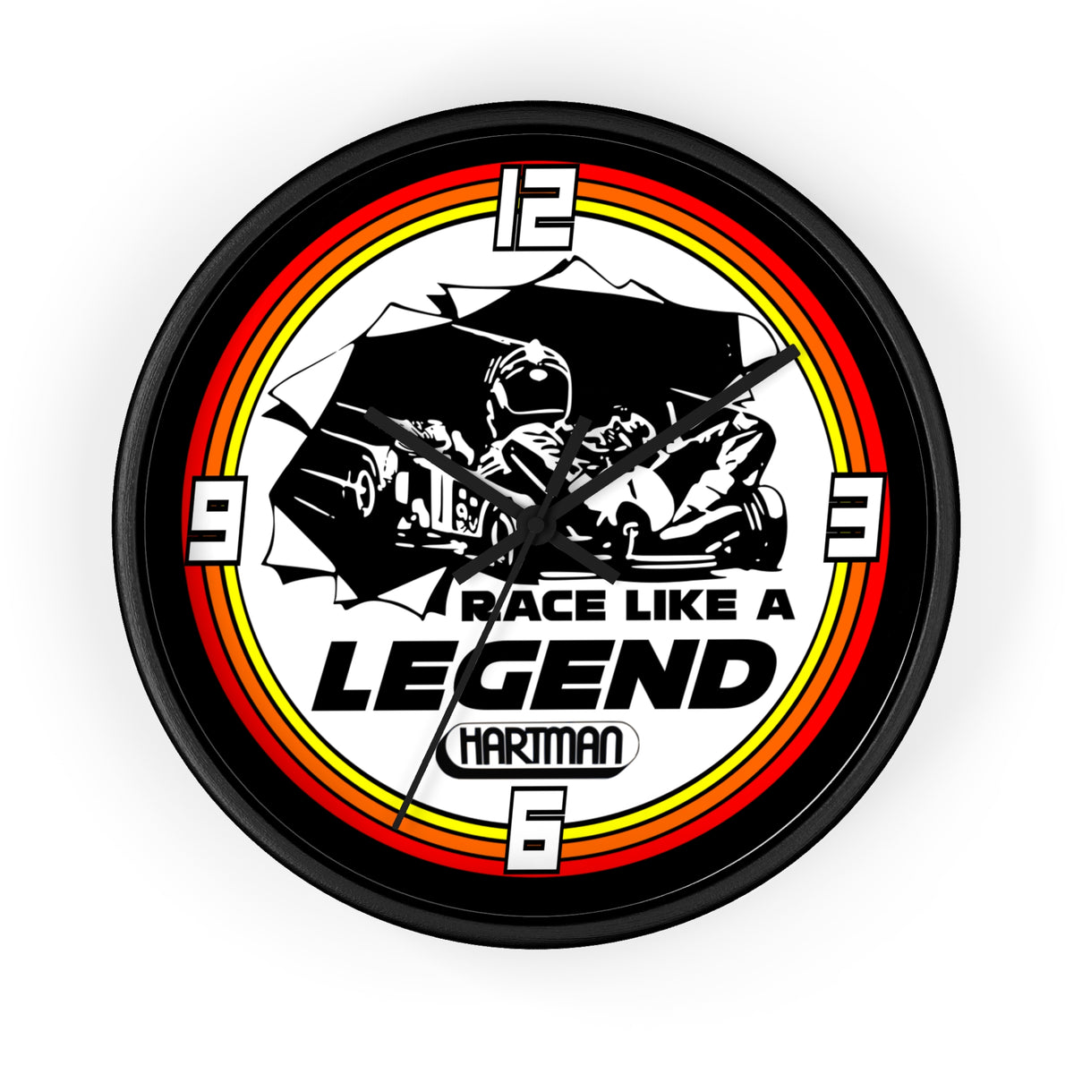 Vintage Karting Hartman "Race Like a Legend" Wall Clock – Kart Racers ...