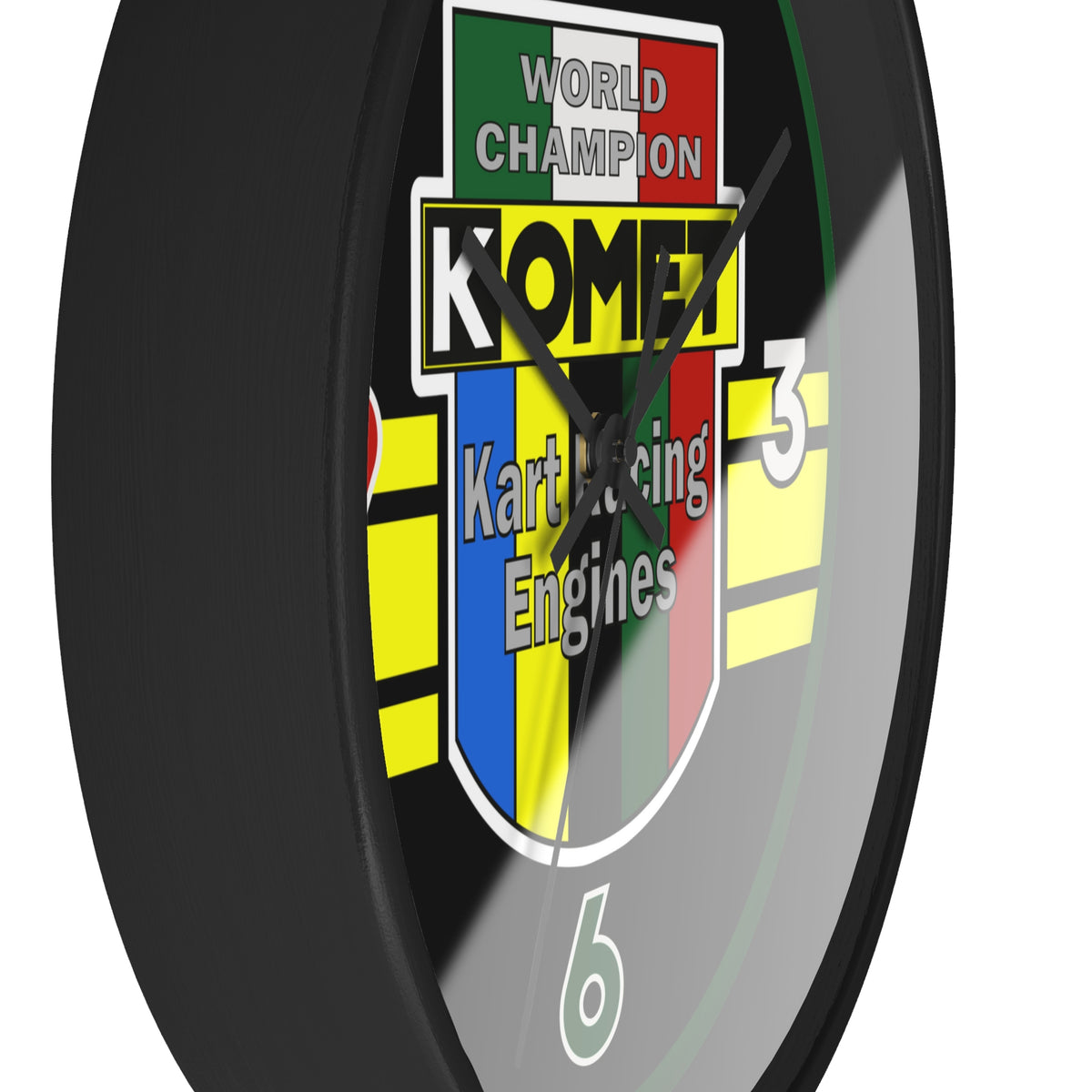 Vintage Karting Komet World Champion Kart Racing Engines Wall Clock ...