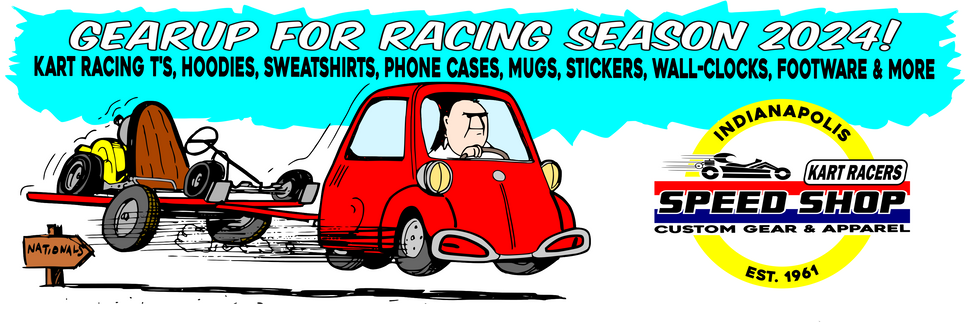Go Kart Racing Gear | Vintage Karting Apparel | Racing T-Shirts Mugs ...