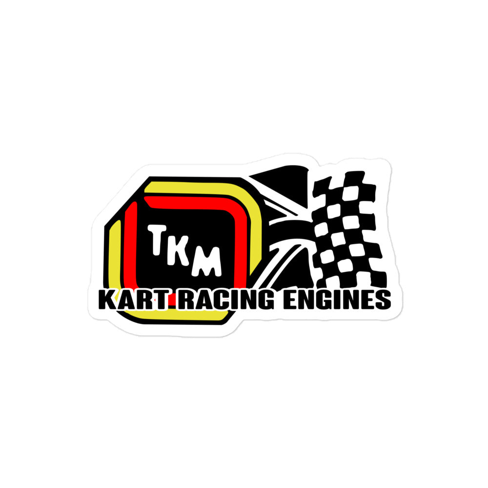 Vintage Karting TKM Kart Engine Bubble-free Stickers – Kart Racers ...