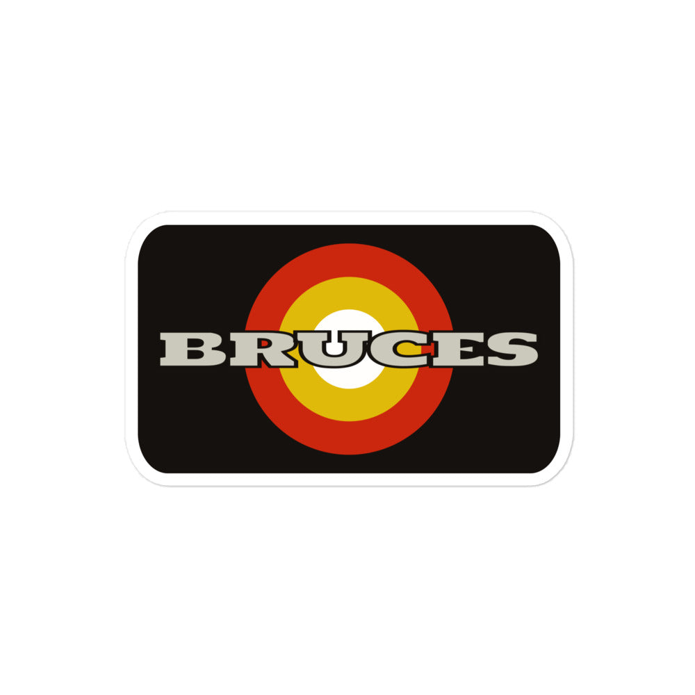 Burris Bruces Kart Racing Bubble-free stickers – Kart Racers Speed Shop