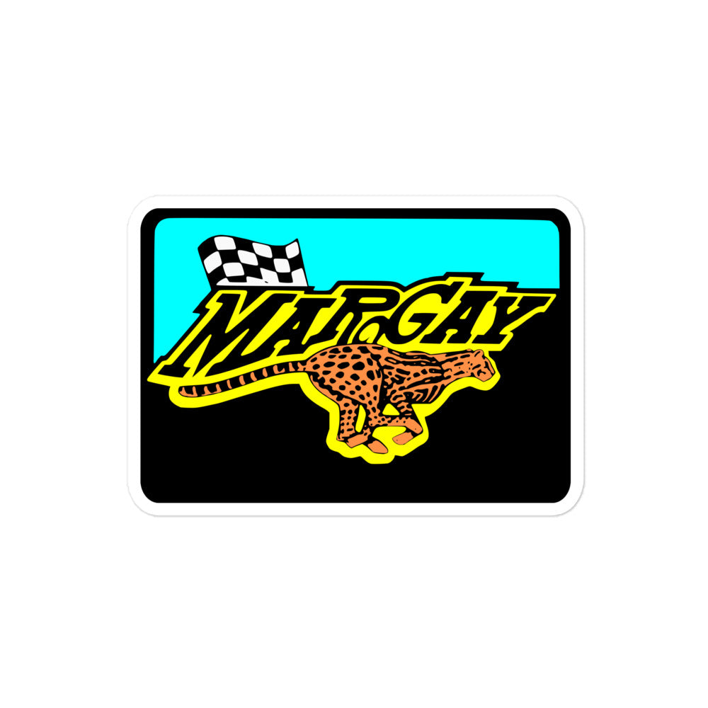 Vintage Karting Margay Cheetah Go Kart Full Color Bubble-free stickers ...