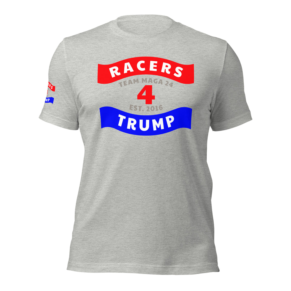 Racers 4 Trump Team MAGA 24 Unisex T-shirt – Kart Racers Speed Shop