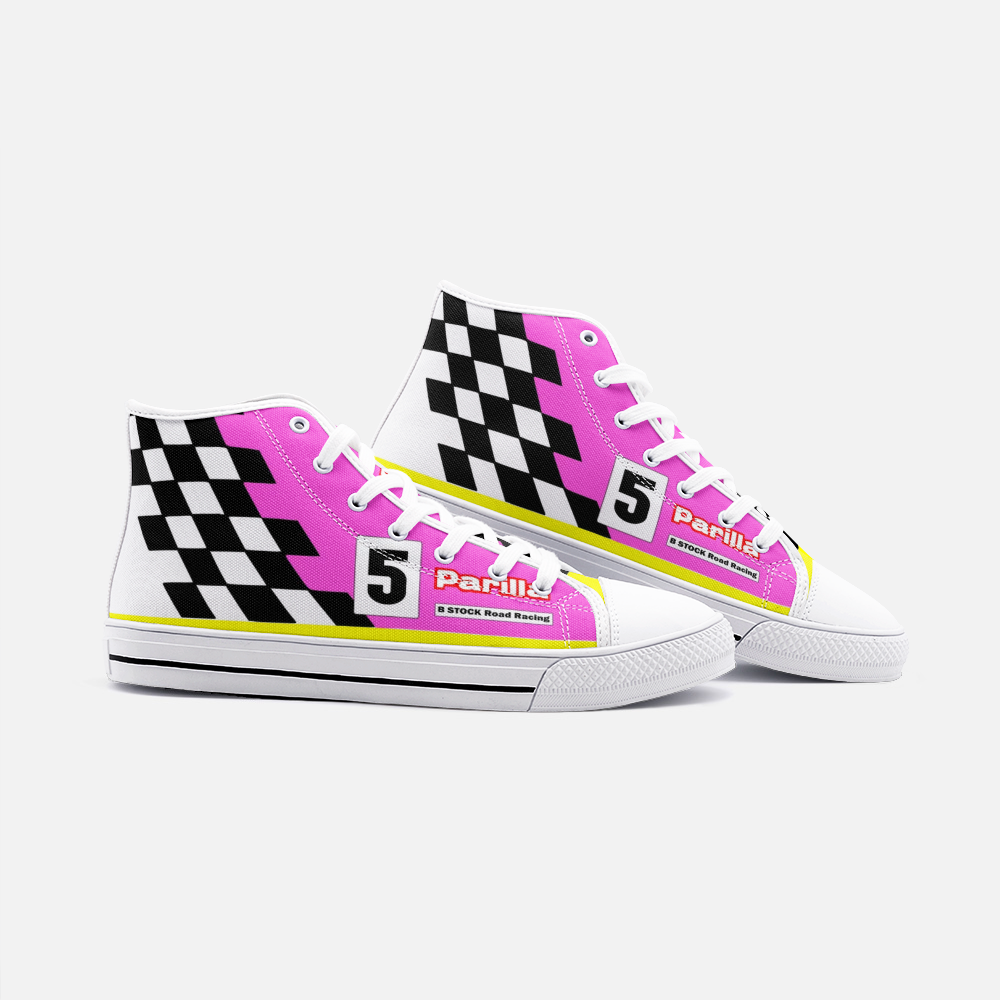 Kart Racing Robbie Harper B-Stock Road Racing Tribute Unisex High Top ...